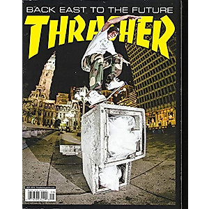 THRASHER MAGAZINE, BACK EAST TO THE FUTURE SEPTEMBER, 2018 ISSUE # 458
