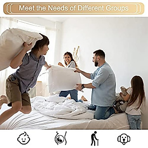 Fiberluxury 3 Inch Gel Infused Memory Foam Mattress Topper Full Size, High Density Ventilated Design Memory Foam Bed Toppers-Ultra Plush Mattress Toppers