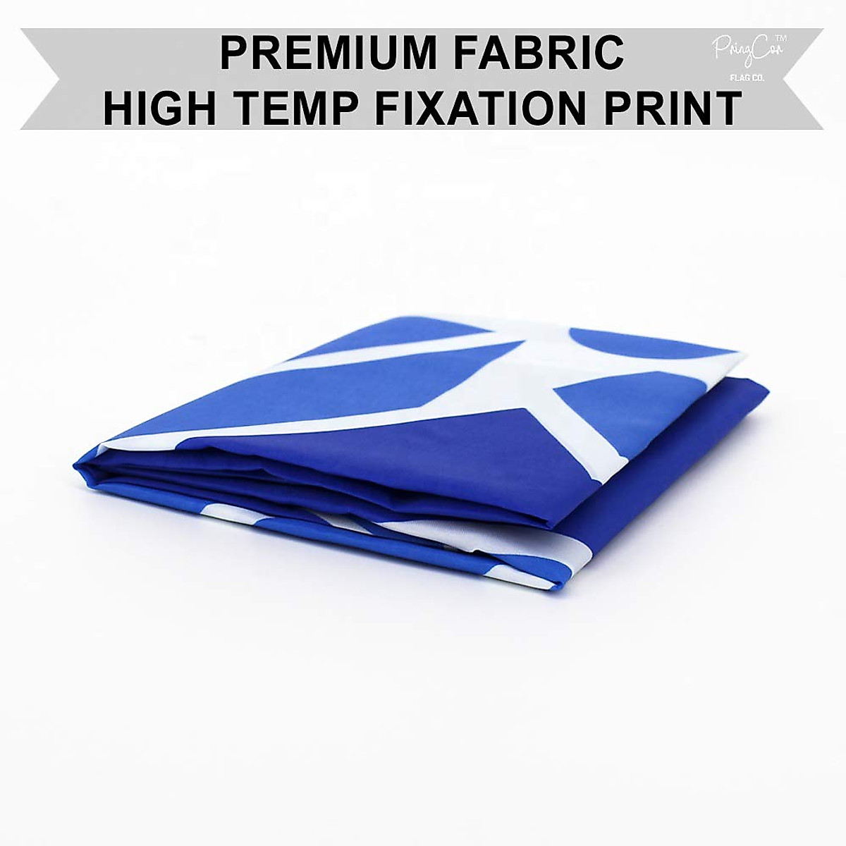 US Air Force Flag Wings Logo 3x5 ft USAF White on Blue Veteran Active (3x5FT)