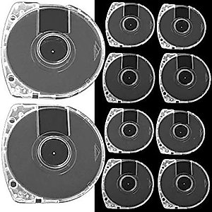 10 x Replacement UMD Game Disc Storage Case Crystal Clear Case Shell for PSP 1000 2000 3000