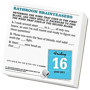 Uncle John’s Bathroom Reader Page-A-Day Calendar 2023: A Year of Humor, History, Facts & Fun
