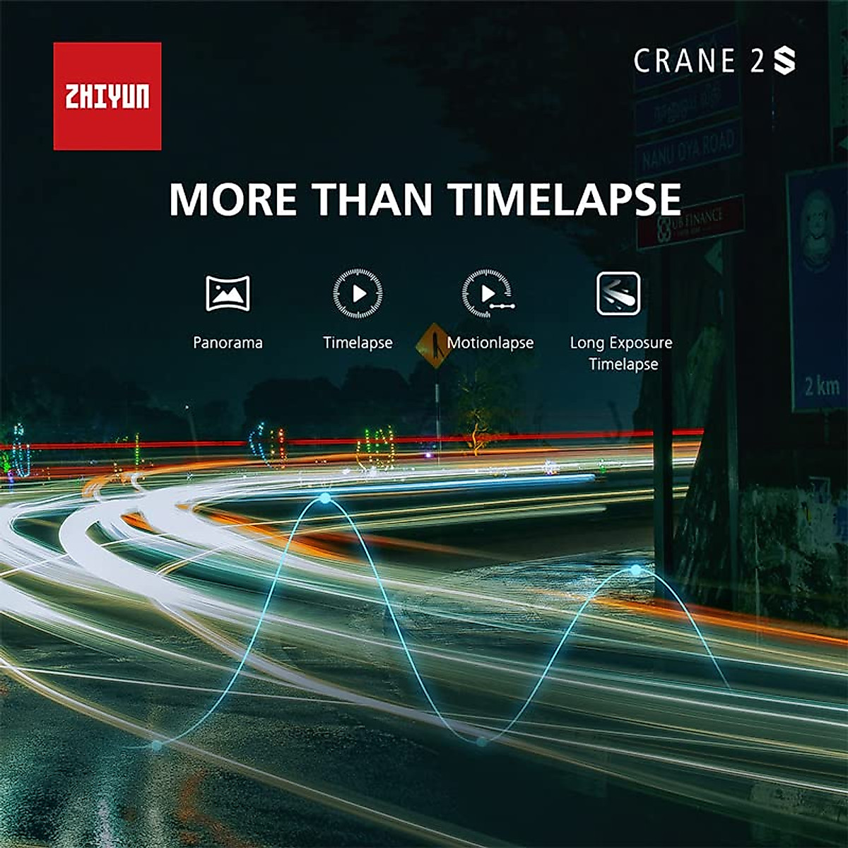 Zhiyun Crane 2S 3-Axis Handheld Gimbal Stabilizer for DSLR Cameras