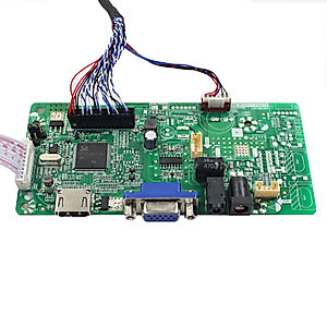 LCD Controller Board B156HW01 B156HW02 LP156WF1 CLAA173UA01A Monitor HD MI VGA Audio Driver Board