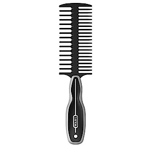 WAHL Professional Animal Equine Grooming Mane and Braiding Horse Comb, Black (858708)