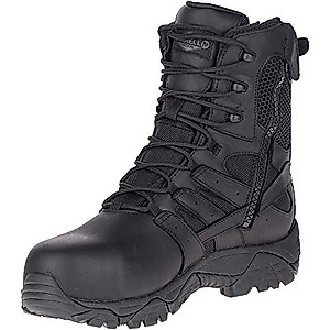 Merrell J17555W10.0 Moab 2 8" Response WP CT - Black Black 10.0