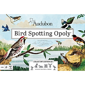 MasterPieces Opoly Board Games - Audubon Opoly - Officially Licensed Board Games for Adults, Kids, & Family