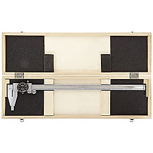 Fowler 52-008-024-0, Xtra-Range Dial Caliper With 0-24" Measuring Range, Black