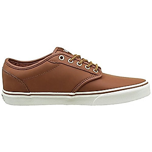 Vans Men's Atwood Leather Shoes 8.5 M, Brown Marshmallow