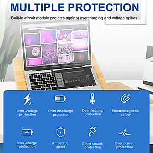 Fancy Buying YRDD6 1VX1H Battery for Dell Inspiron 3310 3583 5481 5482 5485 5491 5591 7586 2-in-1 3493 3501 3582 3584 3593 3793 5480 5493 5581 5584 5585 5590 5593 5594 5598 P93G001 VM732 P75F 01VX1H