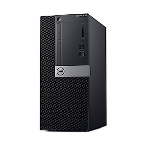 Dell OP5060MTKTFMX OptiPlex 5060 KTFMX Mini-Tower with Intel Core i5-8500 3 GHz Hexa-core, 8GB RAM, 500GB HDD, Windows Pro 64-bit
