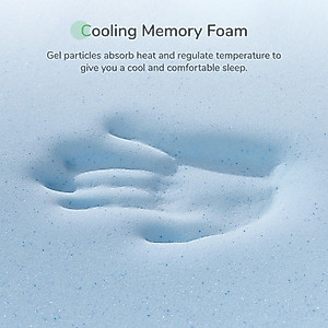 Novilla 4 Inch Mattress Topper Queen, Medium Firm Queen Memory Foam Mattress Topper for Back Pain Pressure Relieving, Motion Isolation & Airflow Design, CertiPUR-US Certified