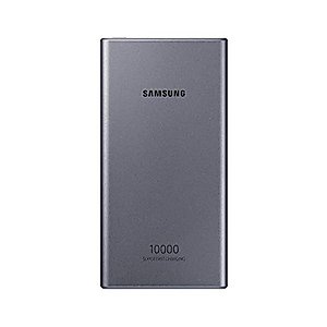 SAMSUNG 10,000 mAh Super Fast 25W Portable Charger Battery Pack USB-C , Silver (US Version with Warranty)