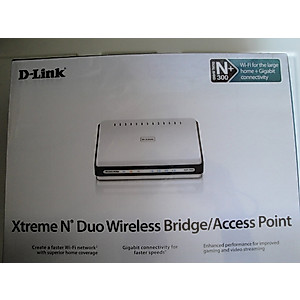 D-Link Wireless Dual Band N 300+ Mbps Wi-Fi Gigabit Range Extender and Access Point (DAP-1522)