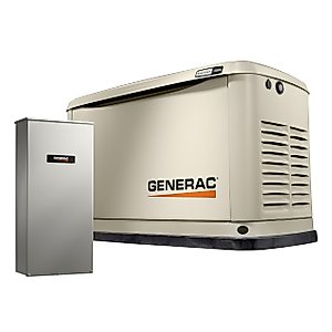 Generac 7228 18kW Air Cooled Guardian Series Home Standby Generator with 200-Amp Transfer Switch - Comprehensive Protection - Smart Controls - Versatile Power - Wi-Fi Connectivity - Real-Time Updates