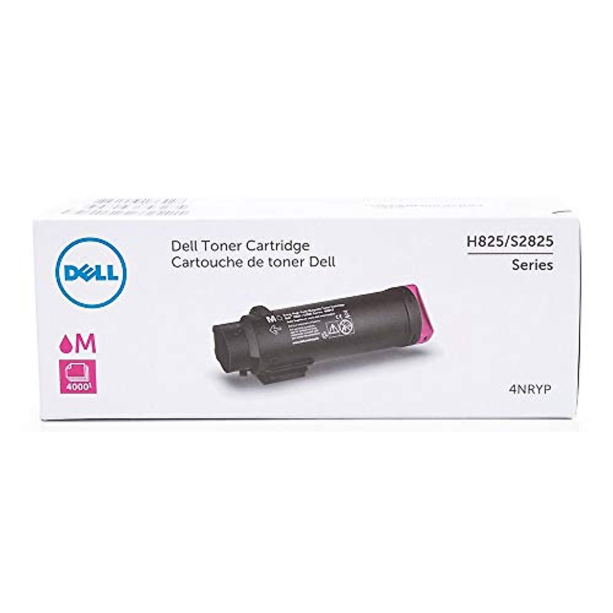 Dell 4nryp Extra High-Yield Toner, 4,000 Page-Yield, Magenta