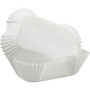 Wilton Baking Cups White Petite Loaf 50 pack (6-Pack)