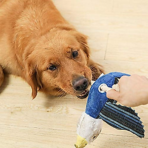 Sedioso Dog Toys Set, Large Dogs Toy, Stuffed Animal Dog Chew Toy, Soft Plush Dogs Toys Pack for Small. Middle, Large Breed(3-Pack, Birds)