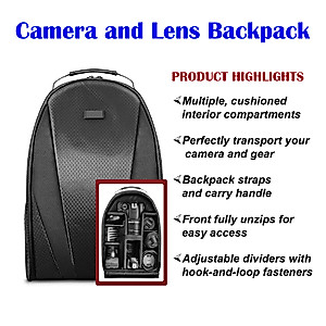Canon EOS T100/4000D DSLR Camera with EF-S 18-55mm Lens, SanDisk Memory Card, Tripod, Flash, Backpack + ZeeTech Accessory Bundle (Canon 18-55mm + 75-300mm, SanDisk 128GB) (Renewed)