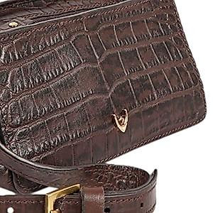 Hidesign Women's Leather Multi-Purpose Micro Crossbody Bag/Satchel