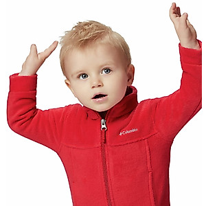Columbia Toddler Boys Steens Mt II Fleece, Mountain Red, 4T