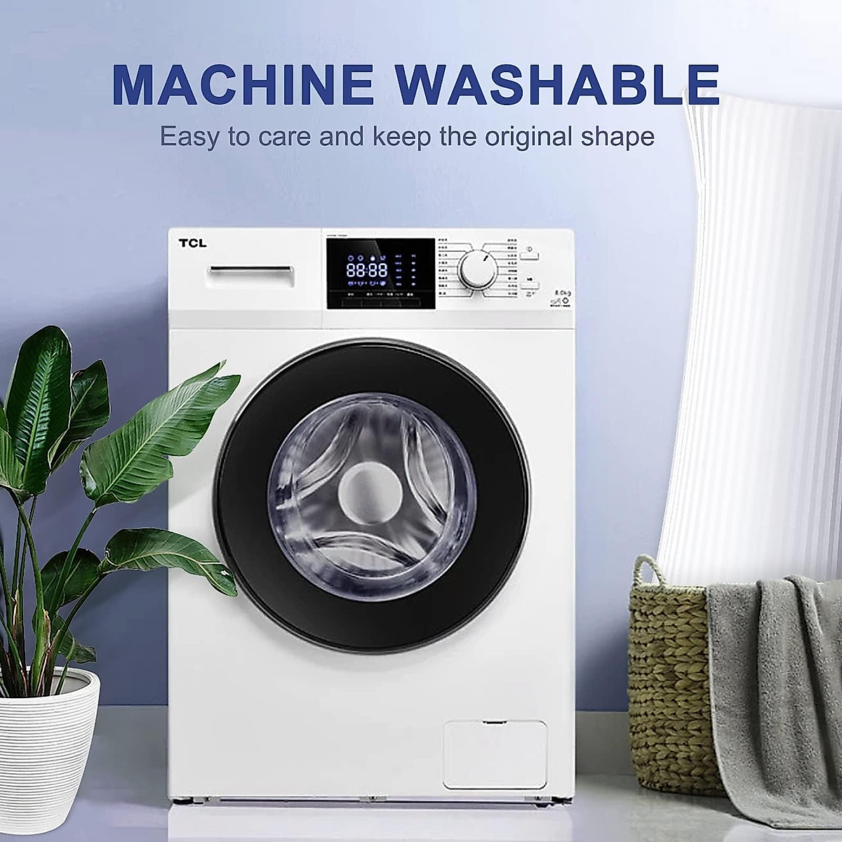 YUGYVOB Cooling Body Pillow for Adults- Satin Stripe Full Body Pillow Long Pillow Insert, Pregnancy Pillows for Sleeping, Fluffy & Firm, 20x54 Inch