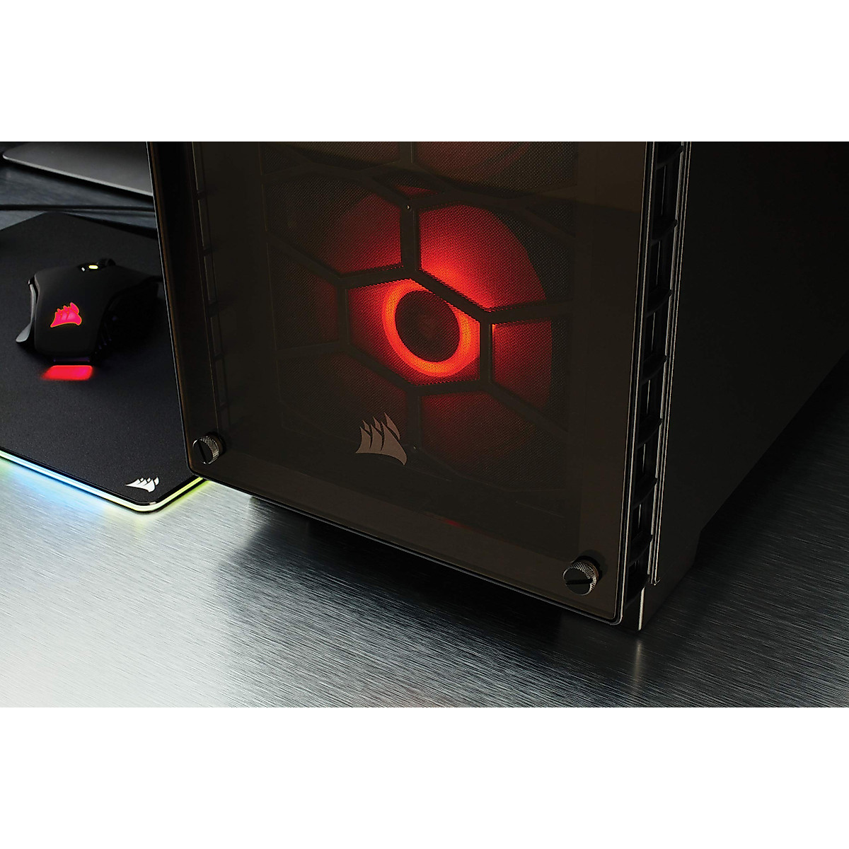 CORSAIR AF140 LED Low Noise Cooling Fan, Single Pack - Red,CO-9050086-WW