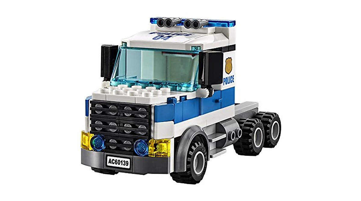 LEGO City Police Mobile Command Center Truck 60139 Building Toy, Action ...