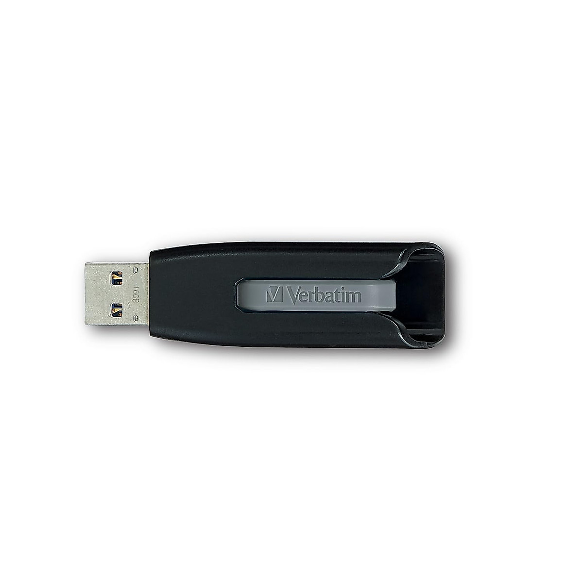 Verbatim 8GB USB 3.0 Store 'n' Go V3 Flash Drive - Cap-Less & PC / Mac Compatible - Gray