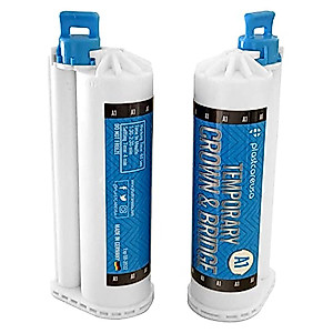 Dental Temporary Crown & Bridge 10: 1 (Shade A1) Material Dental (1 Cartridge)