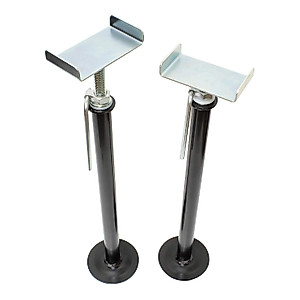 Dumble Heavy Duty RV Stabilizer Jacks for Travel Trailer 2pk - 26-49in Telescoping Camper Leveling RV Slide Out Supports