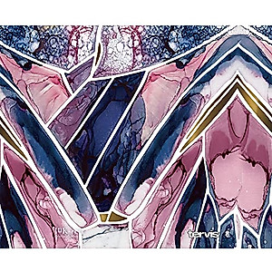 Tervis Inkreel Butterfly Wing Water, 40oz Wide Mouth Bottle, Stainless Steel