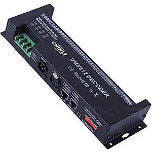 30 Channel DMX decoder 512 RGB LED Strip Controller DMX dimmer DC9V-24V 2A/CH