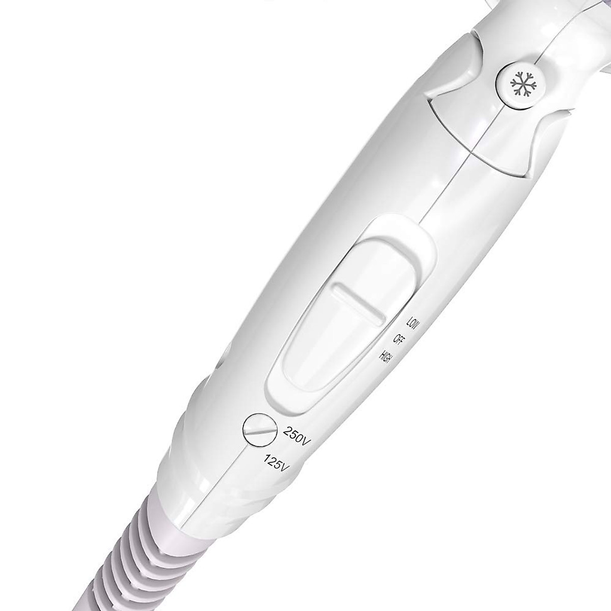 VAV 1875w Negative Ion Medium Size Hair Dryer, Home-Use&Professional Blow Dryer with Folding Handle, Dual Voltage Travel Dryer