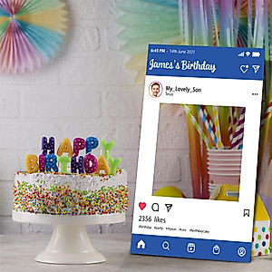 Personalized Instagram Selfie Frame, Graduations Parties, Wedding, Custom Selfie Frame, Photo Booth Prop Weddings, VP2133