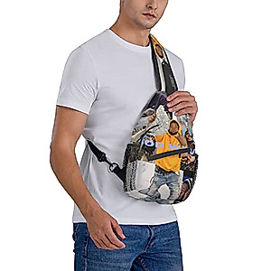 R-od W-ave Crossbody Bag,Sling Shoulder Backpack, for Outdoor Travel,Sports,Camping,Hiking,Shoulder Bags