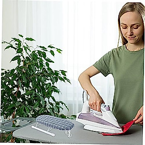1pc Folding Ironing Board Ironing Protector Tabletop Ironing Board Iron Board Small Solid steam Iron Rest Ironing Pressing Board Travel Sleeve Ironing Rack Printing Fabric