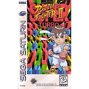 Super Puzzle Fighter 2 - Sega Saturn