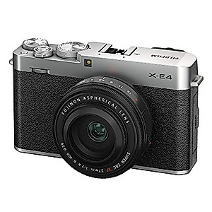 Fujifilm X-E4 XF27mmF2.8 Kit - Silver