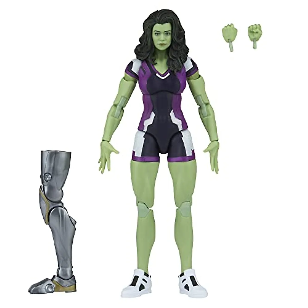 Marvel Legends Series Disney Plus She-Hulk MCU Series Action Figure 6-inch Collectible Toy, Includes 2 Accessories and 1 Build-A-Figure Part