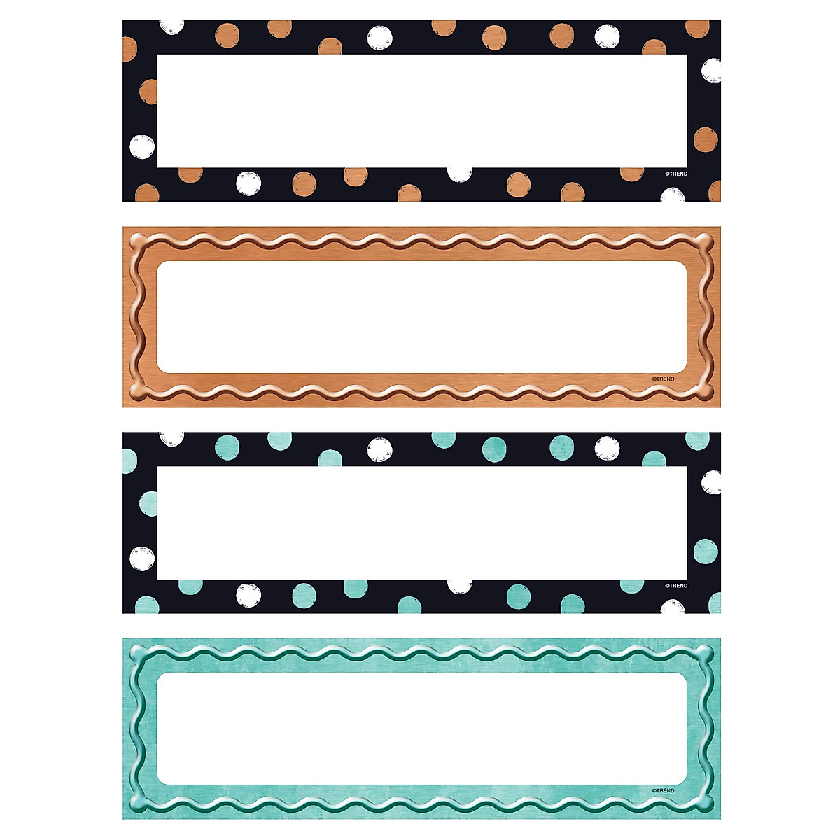 I ♥ Metal Dots & Embossed Name Plates Variety Pack, 32 Count