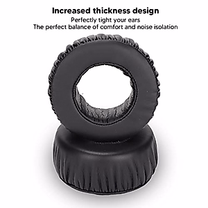 Yoidesu Professional Ear Pads for Sony, Replacement Earpads Cushions for Sony MDR XB500 Headphone, Noise Isolating Memory Foam, Increase Thickness, Headphone Ear Pad Repair Parts