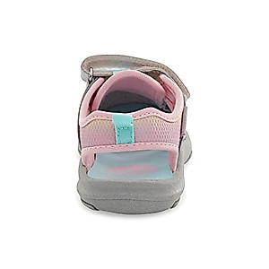 OshKosh B'Gosh Girls Martin Sandal, Iridecent, 7 Toddler