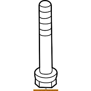 Honda OEM 95701-06055-08 Flange (6X55) Bolt