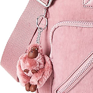 Kipling Womens Women's Cool Defea Bag, Organize Accessories, Adjustable Strap, Nylon Travel Shoulder Bag, Sweet Pink, 13 L x 9.5 H 7.5 D US