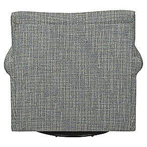 Signature Design by Ashley Renley 360-Degree Swivel Glider Nursery Accent Chair, Gray