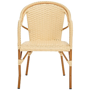 Safavieh California PAT7531A-SET2 Armchair, Natural