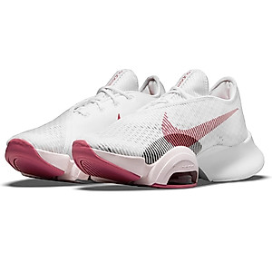 Nike Womens Air Zoom Superrep HIIT Class Shoe (10, White/Archaed Pink, Numeric_10)