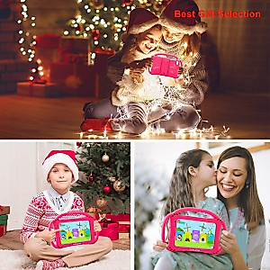 Kids Tablet 7inch Toddler Tablet 32GB Google Play Android Tablet for Kids APP Preinstalled Learning Education Tablet WiFi Camera Tablet with Case Included, Netflix YouTube Tablet for Toddlers