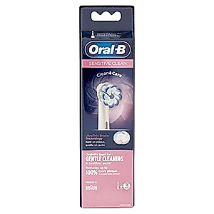 Oral-B Sensitive Clean Replacement Heads for Electric Toothbrush (Pack of 3)