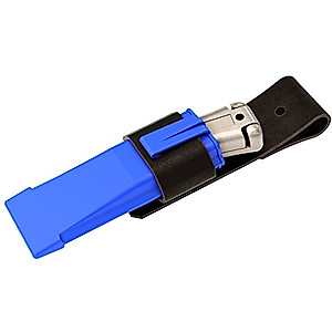 Bon Tool 15-500 Dolphin Knife Heavy Duty Anti Slip Utility Knife- Box Cutter with Holster, Ultra Sharp, Quick Blade Change Mechanism with Lock-Back Design